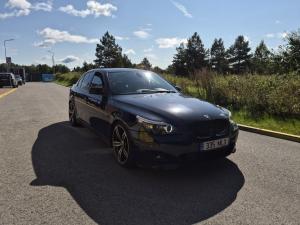 Black BMW 523 2009 in Tallinn, with an engine capacity of 2.50 L and mileage of 338 thousand km for 5500 €, photo 12 on AUTOMOTO.COM.LV