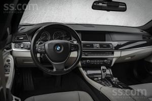 Black BMW 523 2010 in Riga, with an engine capacity of 3.00 L and mileage of 142 thousand km for 11500 €, photo 17 on AUTOMOTO.COM.LV