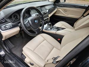 Black BMW 523 2010 in Tallinn, with an engine capacity of 0.15 L and mileage of 205 thousand km for 7500 €, photo 6 on AUTOMOTO.COM.LV