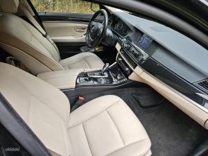 Black BMW 523 2010 in Tallinn, with an engine capacity of 0.15 L and mileage of 205 thousand km for 7500 €, photo 12 on AUTOMOTO.COM.LV