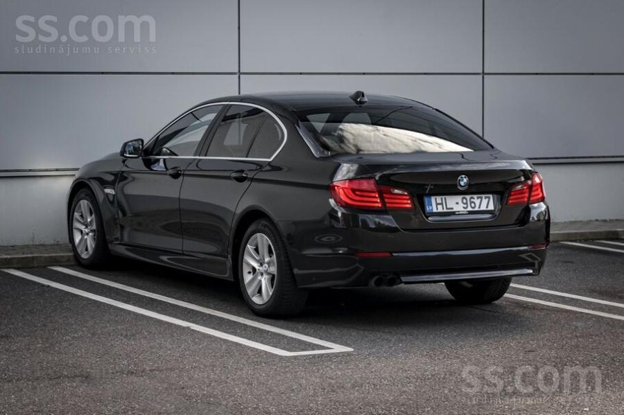 Melns BMW 523 2010 Rīga, ar dzinēja tilpumu 3.00 L un nobraukumu 142 tūkst. km par 9490 €, foto 8 vietnē AUTOMOTO.COM.LV