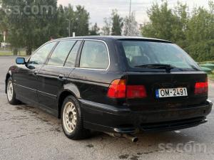 Black BMW 523 1999 in Riga, with an engine capacity of 2.50 L and mileage of 358 thousand km for 950 €, photo 6 on AUTOMOTO.COM.LV