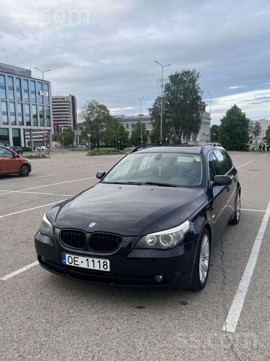 Melns BMW 523 2006 Rīga, ar dzinēja tilpumu 2.50 L un nobraukumu 329 tūkst. km par 3300 €, foto 1 vietnē AUTOMOTO.COM.LV