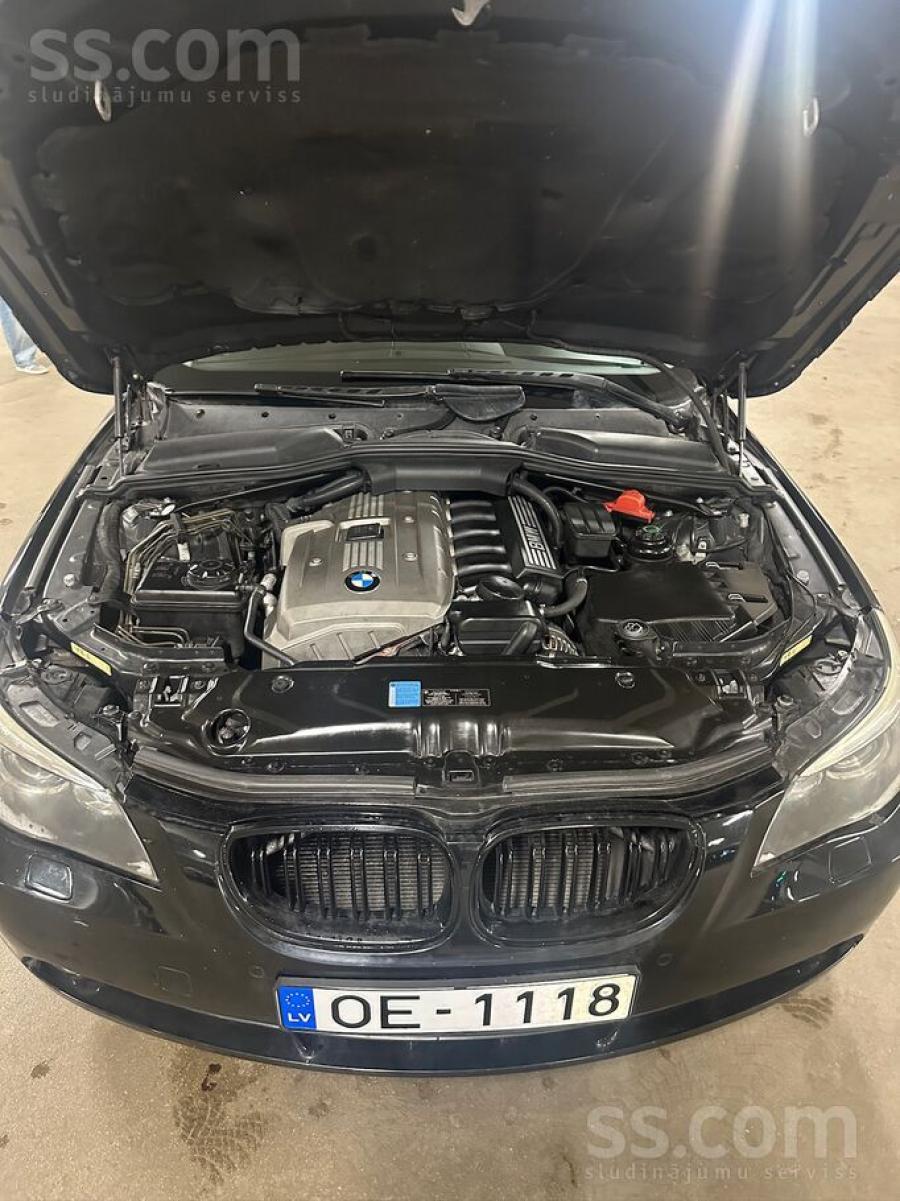 Melns BMW 523 2006 Rīga, ar dzinēja tilpumu 2.50 L un nobraukumu 333 tūkst. km par 3000 €, foto 1 vietnē AUTOMOTO.COM.LV