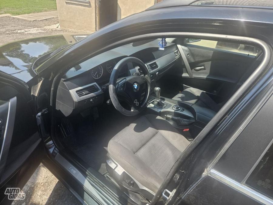Melns BMW 523 2006 Vilkaviškis, ar dzinēja tilpumu 2.50 L un nobraukumu 232 tūkst. km par 2150 €, foto 6 vietnē AUTOMOTO.COM.LV