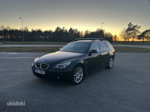 Черный БМВ 523 2006 в Курессааре, объемом двигателя 2.50 л и пробегом 243 тыс. км за 3300 €, фото  на AUTOMOTO.COM.LV