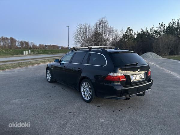 Melns BMW 523 2006 Kuresāre, ar dzinēja tilpumu 2.50 L un nobraukumu 243 tūkst. km par 3300 €, foto 4 vietnē AUTOMOTO.COM.LV