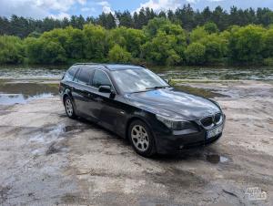 Черный БМВ 523 2006 в Вильнюс, объемом двигателя 2.50 л и пробегом 232 тыс. км за 2299 €, фото  на AUTOMOTO.COM.LV