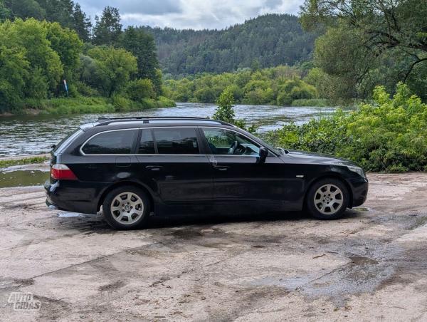 Black BMW 523 2006 in Vilnius, with an engine capacity of 2.50 L and mileage of 232 thousand km for 2299 €, photo 3 on AUTOMOTO.COM.LV