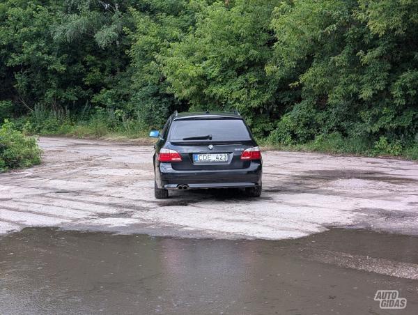 Black BMW 523 2006 in Vilnius, with an engine capacity of 2.50 L and mileage of 232 thousand km for 2299 €, photo 6 on AUTOMOTO.COM.LV