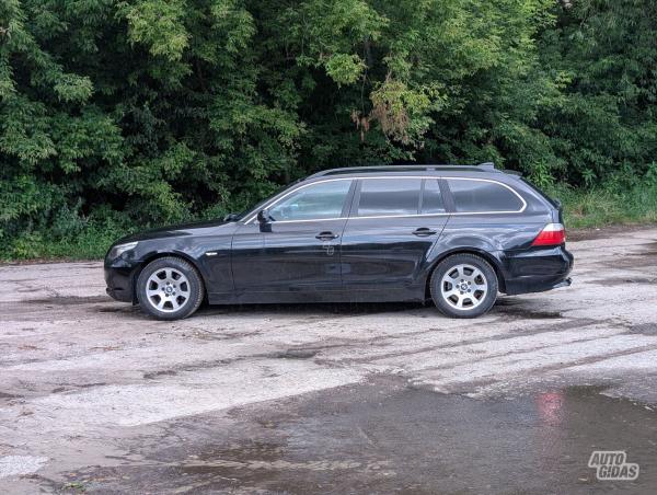 Black BMW 523 2006 in Vilnius, with an engine capacity of 2.50 L and mileage of 232 thousand km for 2299 €, photo 8 on AUTOMOTO.COM.LV