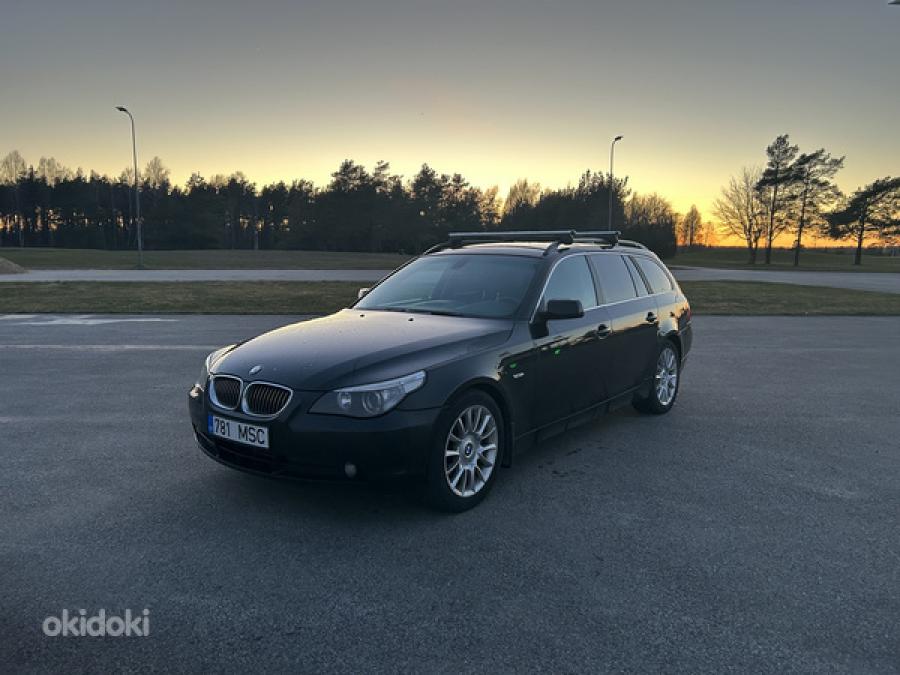 Черный БМВ 523 2006 в Курессааре, объемом двигателя 2.50 л и пробегом 243 тыс. км за 3300 €, фото 1 на AUTOMOTO.COM.LV
