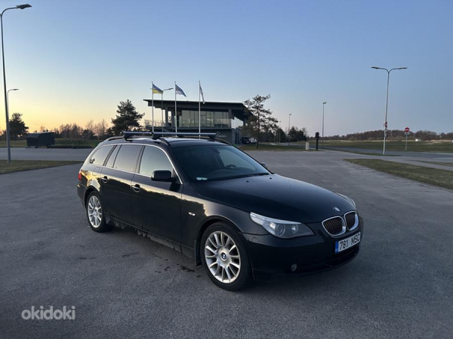 Черный БМВ 523 2006 в Курессааре, объемом двигателя 2.50 л и пробегом 243 тыс. км за 3300 €, фото 3 на AUTOMOTO.COM.LV