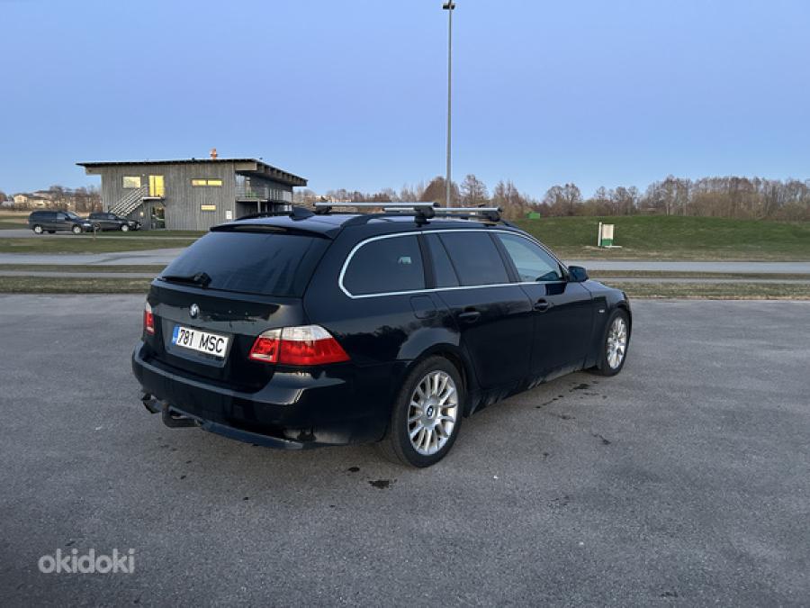 Черный БМВ 523 2006 в Курессааре, объемом двигателя 2.50 л и пробегом 243 тыс. км за 3300 €, фото 6 на AUTOMOTO.COM.LV