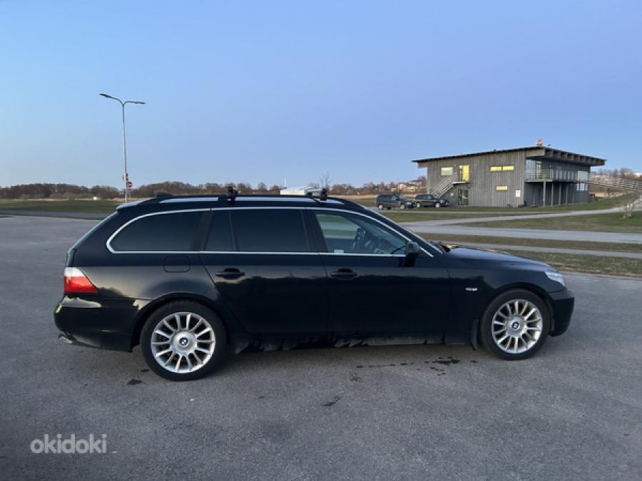 Черный БМВ 523 2006 в Курессааре, объемом двигателя 2.50 л и пробегом 243 тыс. км за 3300 €, фото 7 на AUTOMOTO.COM.LV