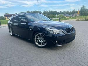 Black BMW 523 2010 in Vilnius, with an engine capacity of 2.50 L and mileage of 195 thousand km for 6000 €, photo 4 on AUTOMOTO.COM.LV