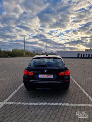 Black BMW 523 2011 in Vilnius, with an engine capacity of 3.00 L and mileage of 291 thousand km for 9500 €, photo 6 on AUTOMOTO.COM.LV