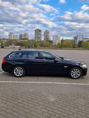 Black BMW 523 2011 in Vilnius, with an engine capacity of 3.00 L and mileage of 291 thousand km for 9500 €, photo 7 on AUTOMOTO.COM.LV
