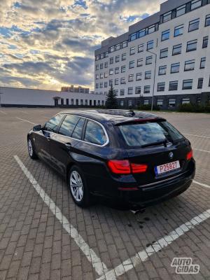 Black BMW 523 2011 in Vilnius, with an engine capacity of 3.00 L and mileage of 291 thousand km for 9500 €, photo 8 on AUTOMOTO.COM.LV