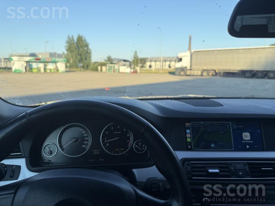 Черный БМВ 523 2011 в Валмиера, объемом двигателя 3.00 л и пробегом 255 тыс. км за 7000 €, фото 10 на AUTOMOTO.COM.LV
