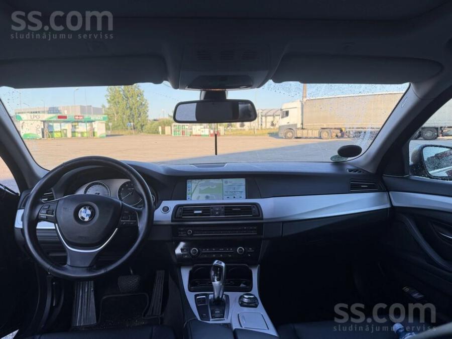Черный БМВ 523 2011 в Валмиера, объемом двигателя 3.00 л и пробегом 255 тыс. км за 7000 €, фото 9 на AUTOMOTO.COM.LV