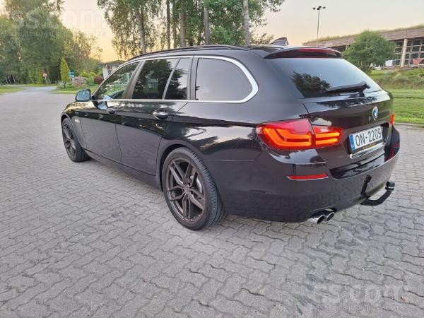 Melns BMW 523 2011 Valmiera, ar dzinēja tilpumu 3.00 L un nobraukumu 255 tūkst. km par 7200 €, foto 3 vietnē AUTOMOTO.COM.LV