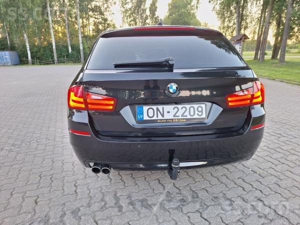 Melns BMW 523 2011 Valmiera, ar dzinēja tilpumu 3.00 L un nobraukumu 255 tūkst. km par 7200 €, foto 4 vietnē AUTOMOTO.COM.LV