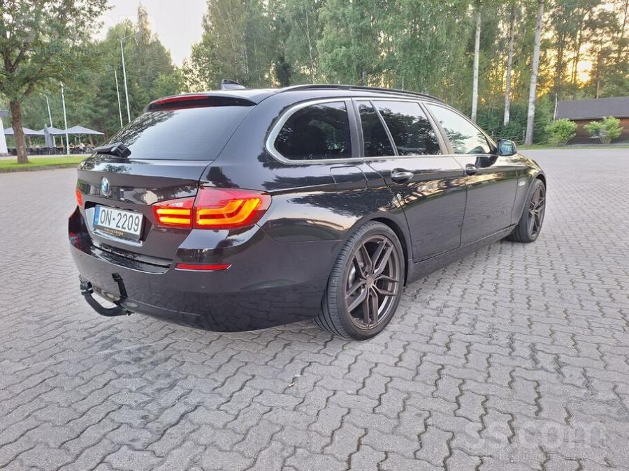 Melns BMW 523 2011 Valmiera, ar dzinēja tilpumu 3.00 L un nobraukumu 255 tūkst. km par 7200 €, foto 6 vietnē AUTOMOTO.COM.LV