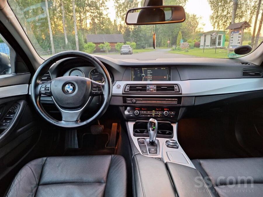 Melns BMW 523 2011 Valmiera, ar dzinēja tilpumu 3.00 L un nobraukumu 255 tūkst. km par 7200 €, foto 13 vietnē AUTOMOTO.COM.LV