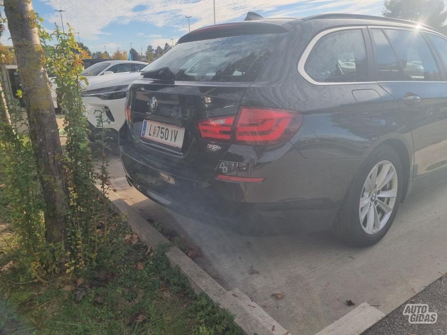 Black BMW 523 2011 in Kaunas, with an engine capacity of 2.30 L and mileage of 149 thousand km for 2990 €, photo 8 on AUTOMOTO.COM.LV