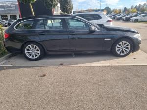 Black BMW 523 2011 in Kaunas, with an engine capacity of 2.30 L and mileage of 149 thousand km for 2990 €, photo 9 on AUTOMOTO.COM.LV