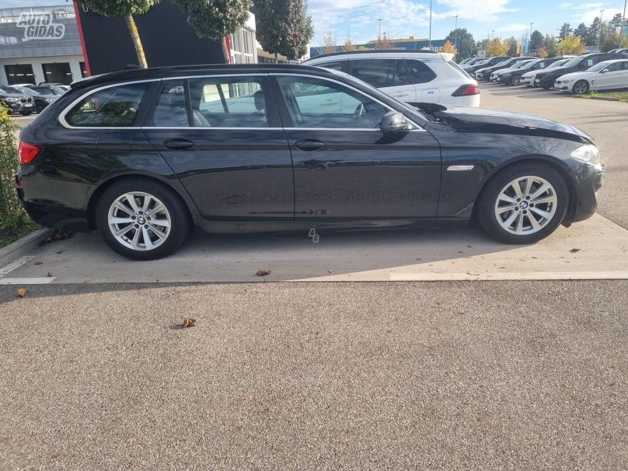 Black BMW 523 2011 in Kaunas, with an engine capacity of 2.30 L and mileage of 149 thousand km for 2990 €, photo 9 on AUTOMOTO.COM.LV