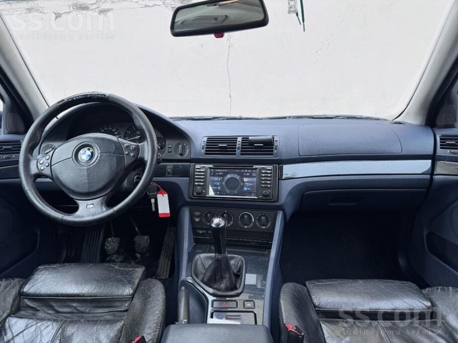 Zils BMW 523 1997 Rīga, ar dzinēja tilpumu 2.50 L un nobraukumu 291 tūkst. km par 1790 €, foto 6 vietnē AUTOMOTO.COM.LV