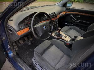Blue BMW 523 1997 in Jelgava, with an engine capacity of 2.50 L and mileage of 482 thousand km for 1950 €, photo 9 on AUTOMOTO.COM.LV