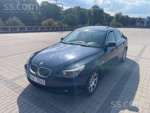 Синий БМВ 523 2006 в Рига, объемом двигателя 2.50 л и пробегом 238 тыс. км за 4100 €, фото 1 на AUTOMOTO.COM.LV
