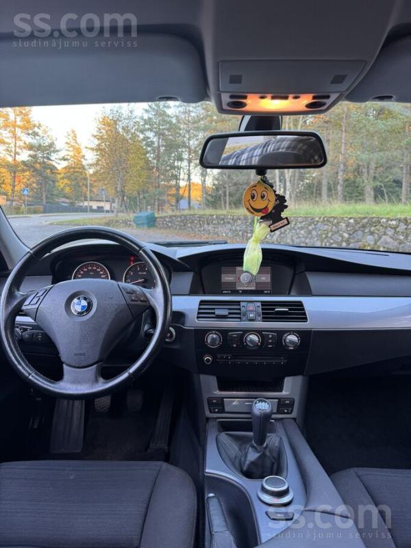 Zils BMW 523 2007 Valmiera, ar dzinēja tilpumu 2.50 L un nobraukumu 212 tūkst. km par 3500 €, foto 7 vietnē AUTOMOTO.COM.LV