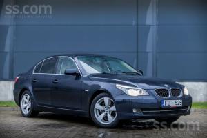 Blue BMW 523 2008 in Riga, with an engine capacity of 2.50 L and mileage of 242 thousand km for 5990 €, photo 3 on AUTOMOTO.COM.LV
