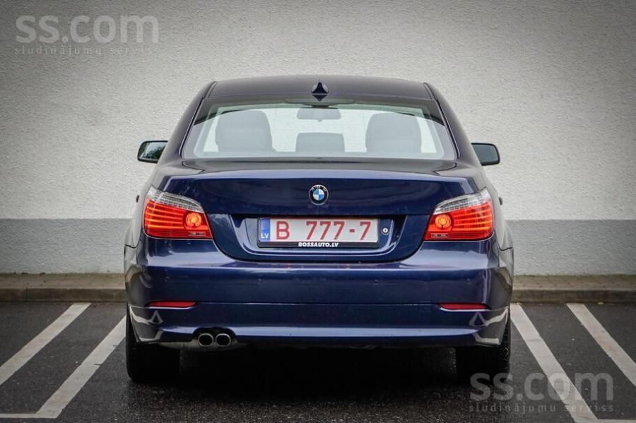Zils BMW 523 2009 Rīga, ar dzinēja tilpumu 2.50 L un nobraukumu 243 tūkst. km par 6700 €, foto 6 vietnē AUTOMOTO.COM.LV