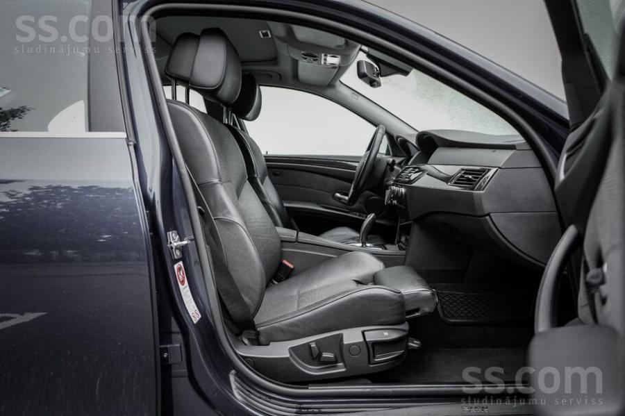 Zils BMW 523 2009 Rīga, ar dzinēja tilpumu 2.50 L un nobraukumu 243 tūkst. km par 6700 €, foto 9 vietnē AUTOMOTO.COM.LV