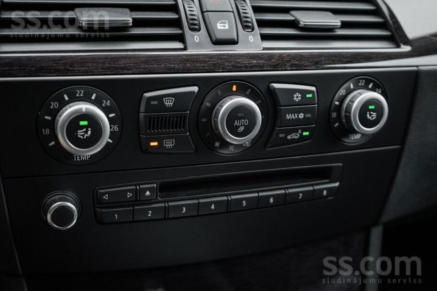 Zils BMW 523 2009 Rīga, ar dzinēja tilpumu 2.50 L un nobraukumu 243 tūkst. km par 6700 €, foto 23 vietnē AUTOMOTO.COM.LV