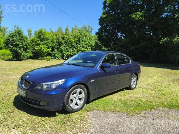 Blue BMW 523 2009 in Riga, with an engine capacity of 2.50 L and mileage of 240 thousand km for 6700 €, photo 3 on AUTOMOTO.COM.LV
