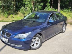 Blue BMW 523 2009 in Riga, with an engine capacity of 2.50 L and mileage of 240 thousand km for 4750 €, photo  on AUTOMOTO.COM.LV