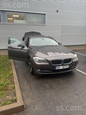 Brown BMW 523 2010 in Riga, with an engine capacity of 3.00 L and mileage of 280 thousand km for 7850 €, photo  on AUTOMOTO.COM.LV
