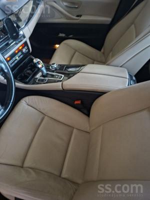 Brown BMW 523 2010 in Riga, with an engine capacity of 3.00 L and mileage of 280 thousand km for 7850 €, photo 10 on AUTOMOTO.COM.LV