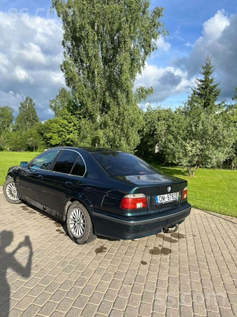 Зеленый БМВ 523 1996 в Балви, объемом двигателя 2.50 л и пробегом 355 тыс. км за 2000 €, фото 7 на AUTOMOTO.COM.LV