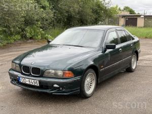 Green BMW 523 1998 in Ogre, with an engine capacity of 2.50 L and mileage of 227 thousand km for 1300 €, photo  on AUTOMOTO.COM.LV
