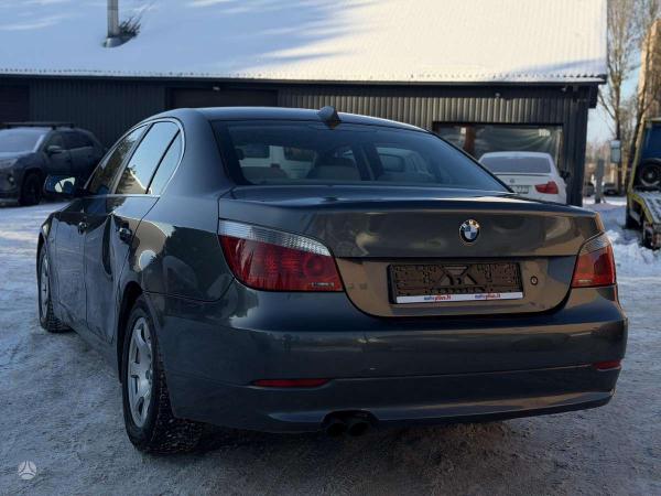 Grey BMW 523 2004 in Rokiskis, with an engine capacity of 2.00 L and mileage of 258 thousand km for 2450 €, photo 7 on AUTOMOTO.COM.LV