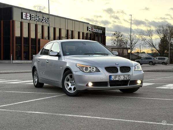 Pelēks BMW 523 2005 Kauņa, ar dzinēja tilpumu 2.50 L un nobraukumu 275 tūkst. km par 3300 €, foto 5 vietnē AUTOMOTO.COM.LV