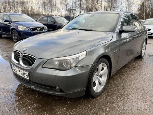 Grey BMW 523 2006 in Riga, with an engine capacity of 2.50 L and mileage of 0 thousand km for 2990 €, photo 3 on AUTOMOTO.COM.LV