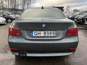 Grey BMW 523 2006 in Riga, with an engine capacity of 2.50 L and mileage of 0 thousand km for 2990 €, photo 7 on AUTOMOTO.COM.LV